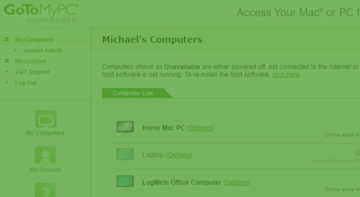 Remote Access Resource Center by GoToMyPC