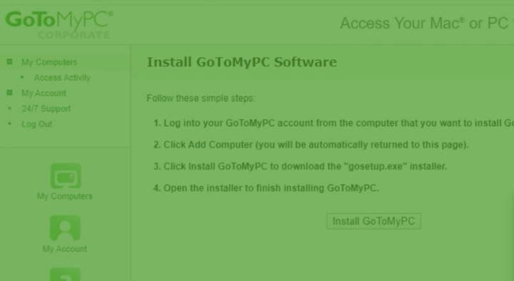 Remote Access Resource Center by GoToMyPC